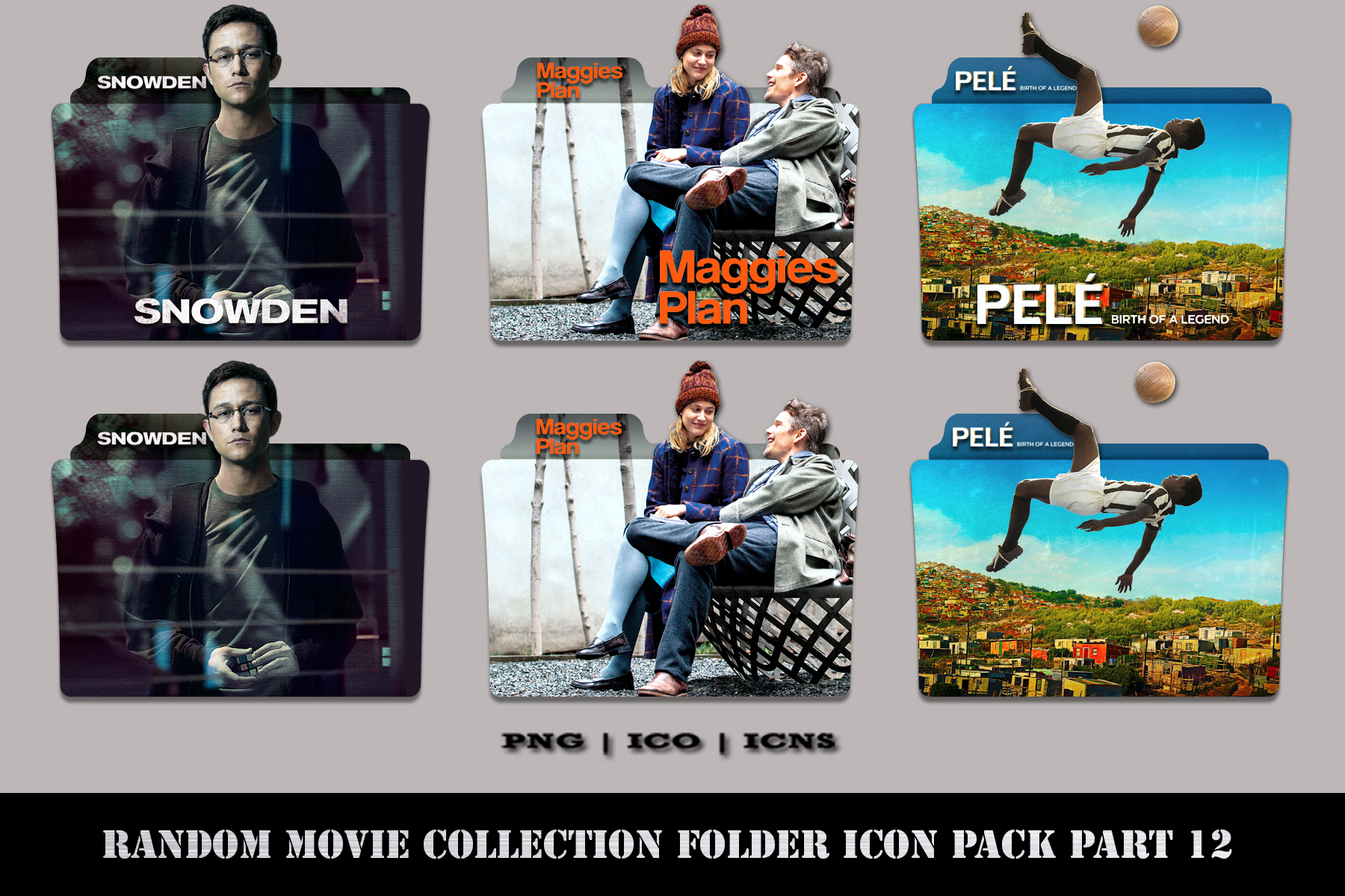 Random Movie Collection Folder Icon Pack Part 12 by Bl4CKSL4YER on ...