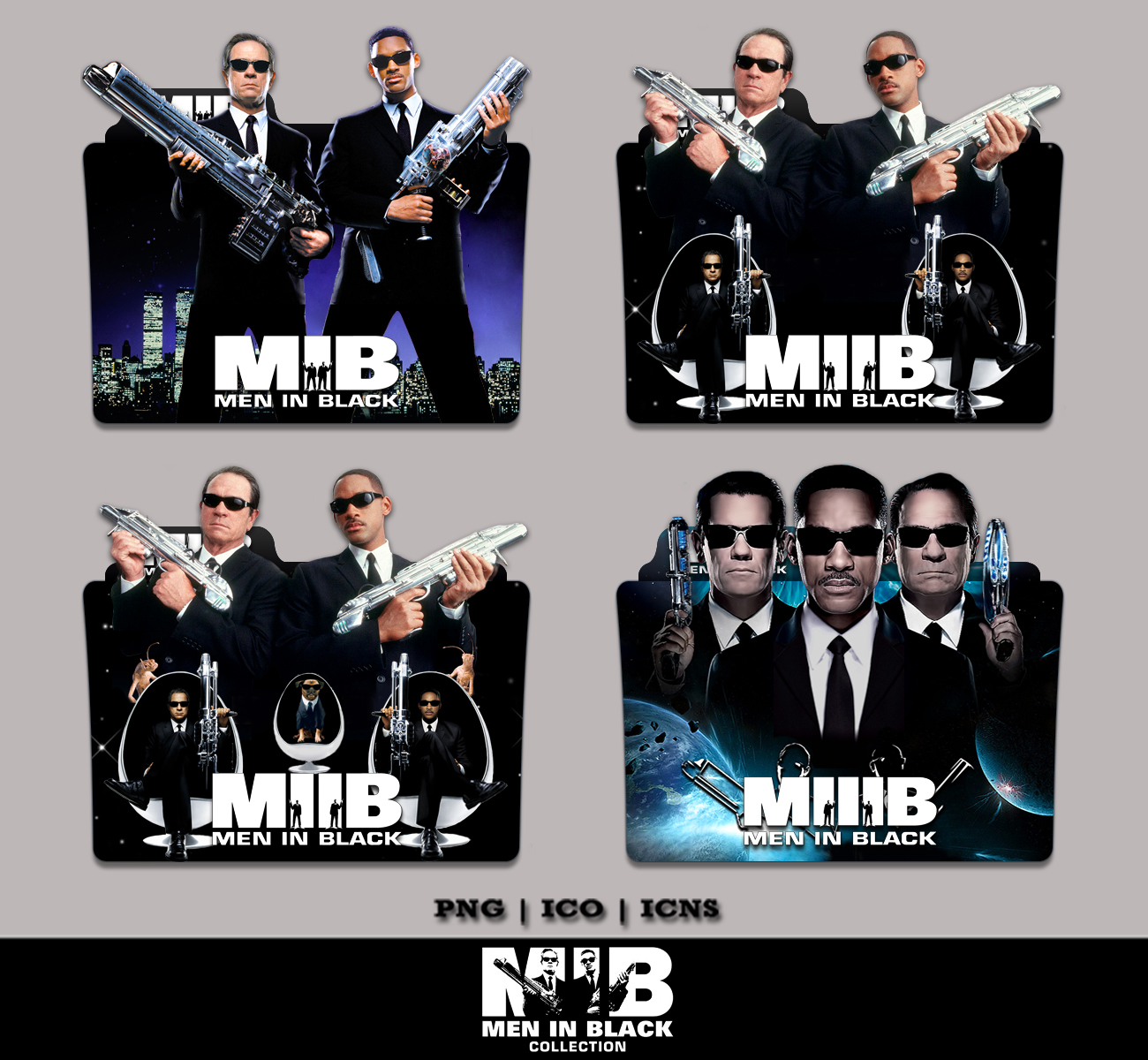 Men in Black Movie Collection Folder Icon Pack by Bl4CKSL4YER on DeviantArt
