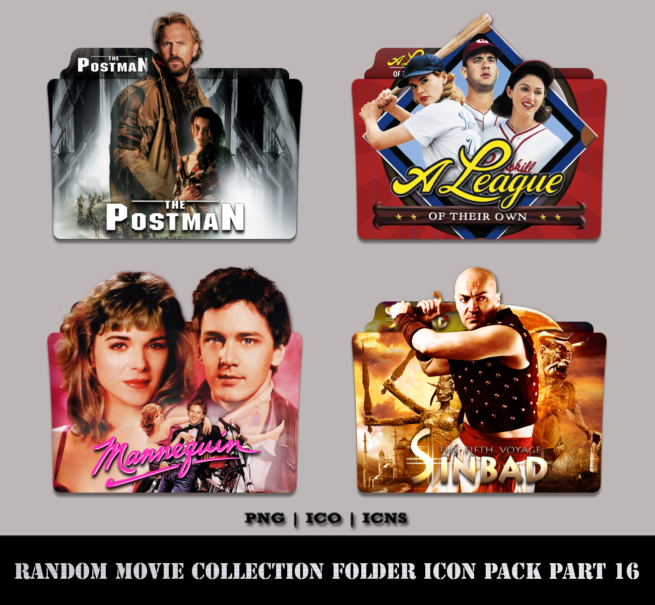 Random Movie Collection Folder Icon Pack Part 16 by Bl4CKSL4YER on ...