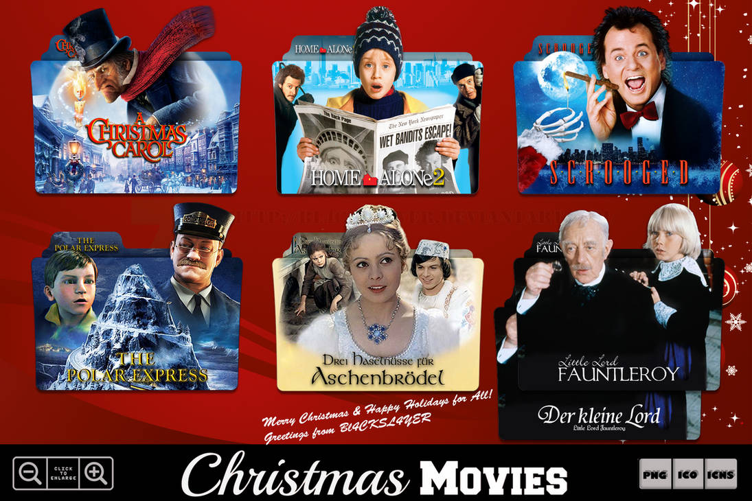 Christmas Movies Collection Folder Icon Pack 2 by Bl4CKSL4YER on DeviantArt