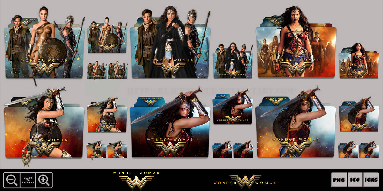 Wonder Woman (2017) Folder Icon Pack 2 by Bl4CKSL4YER on DeviantArt