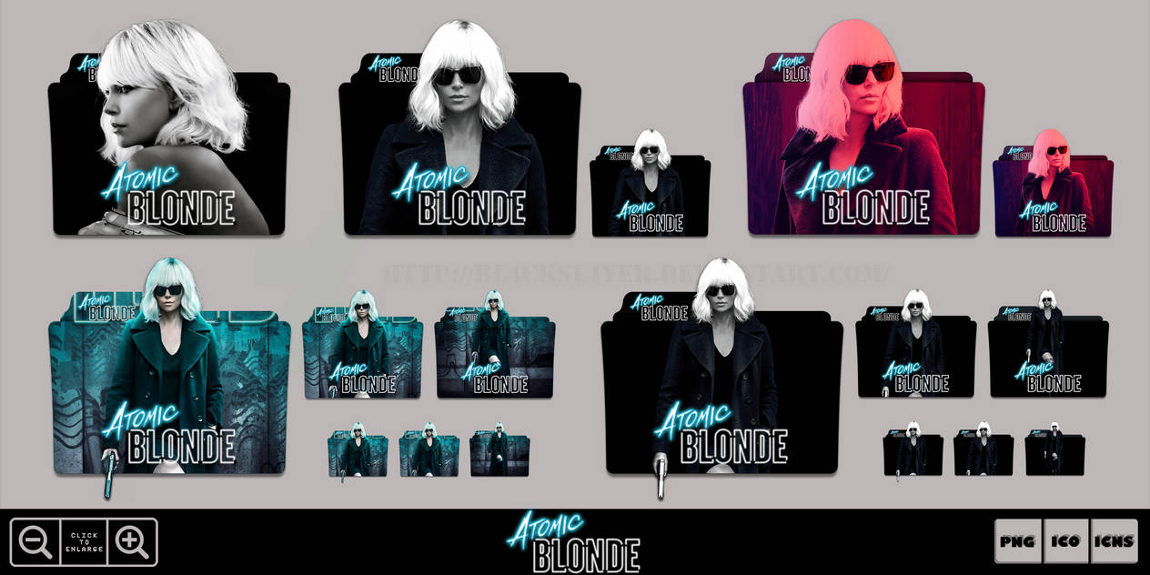 Atomic Blonde (2017) Folder Icon Pack by Bl4CKSL4YER on DeviantArt