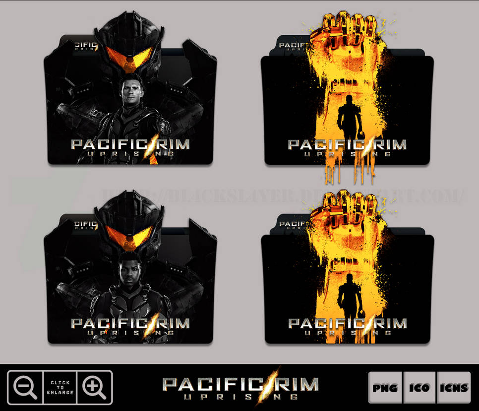 Pacific Rim Uprising (2018) Folder Icon Pack by Bl4CKSL4YER on DeviantArt