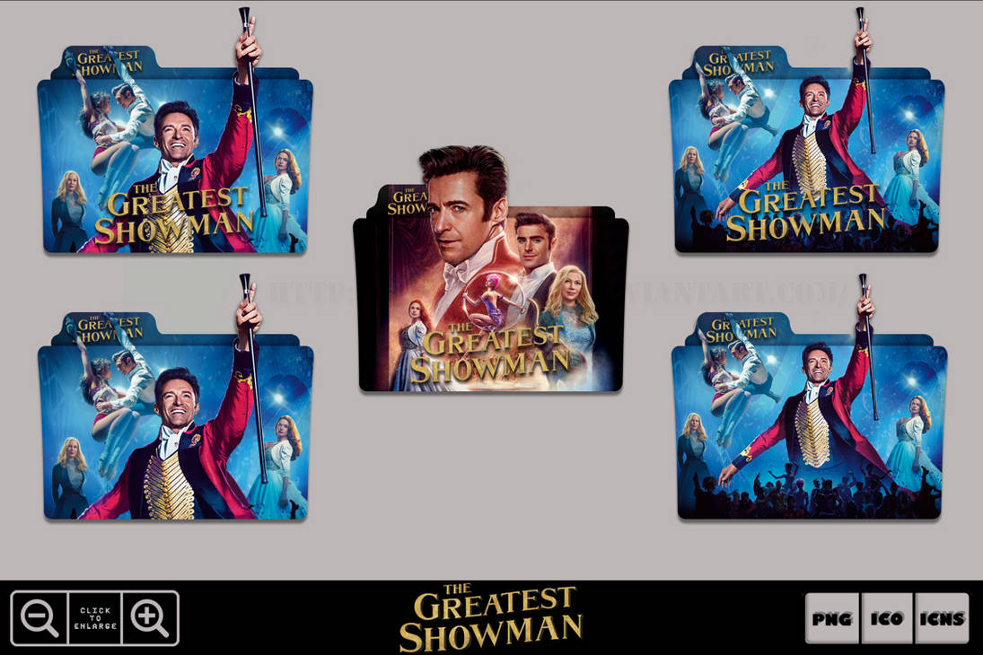 The Greatest Showman (2017) Folder Icon Pack by Bl4CKSL4YER on DeviantArt