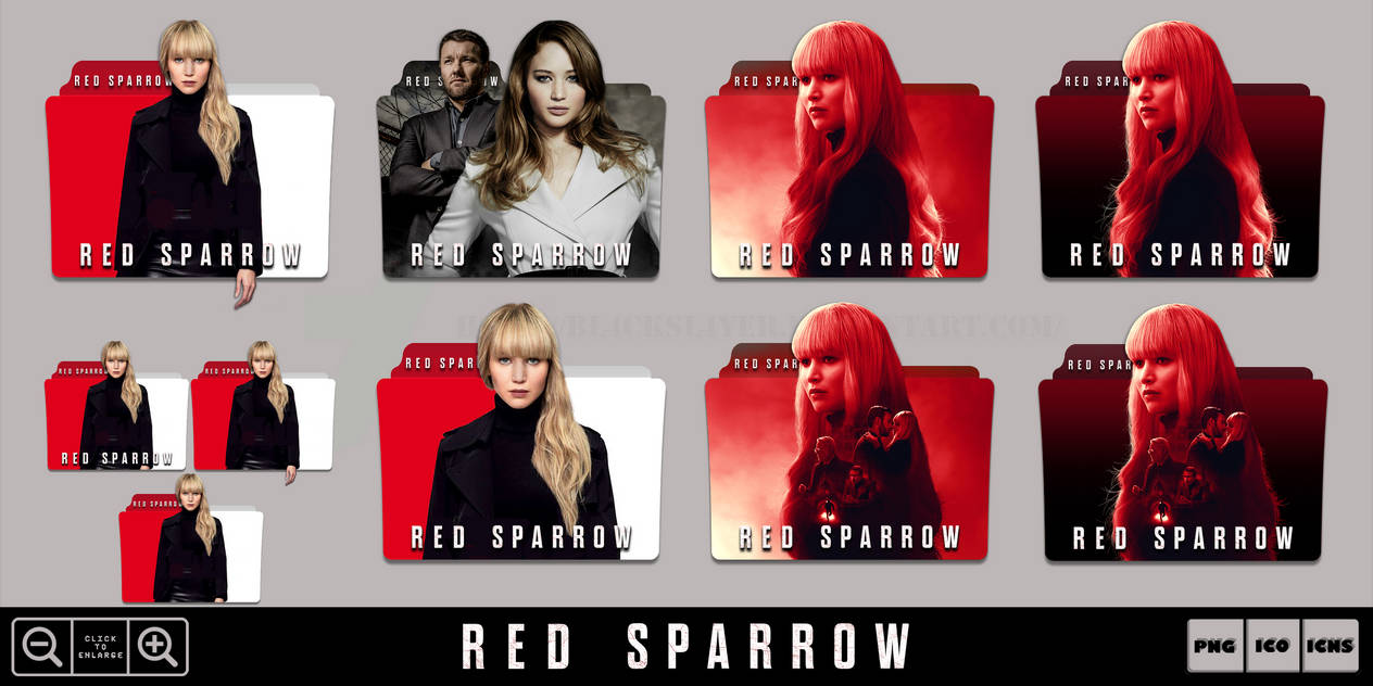 Red Sparrow (2018) Folder Icon Pack by Bl4CKSL4YER on DeviantArt