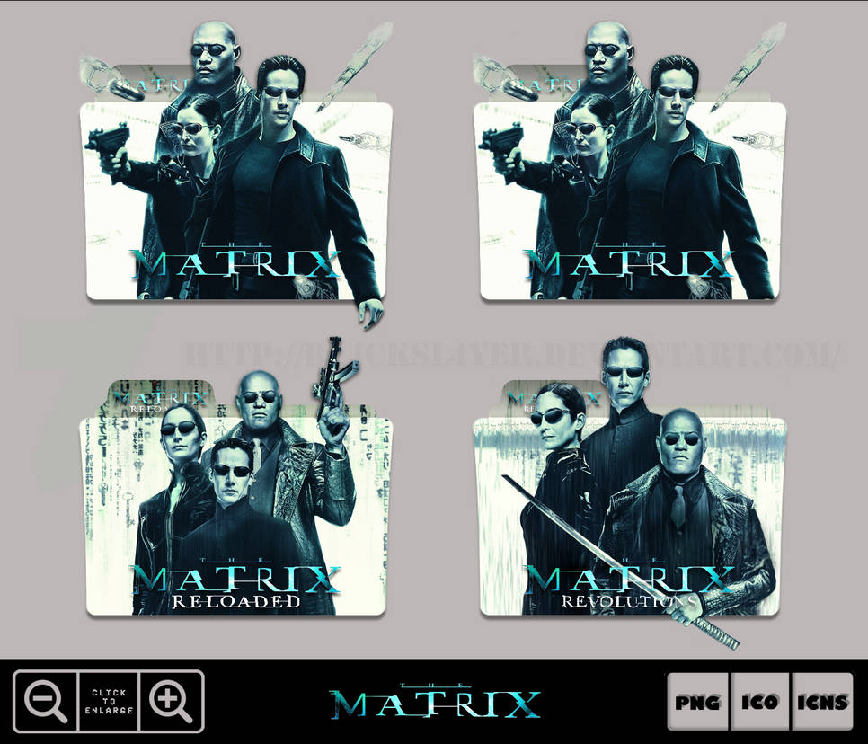 The Matrix 4K Collection Folder Icon Pack by Bl4CKSL4YER on DeviantArt