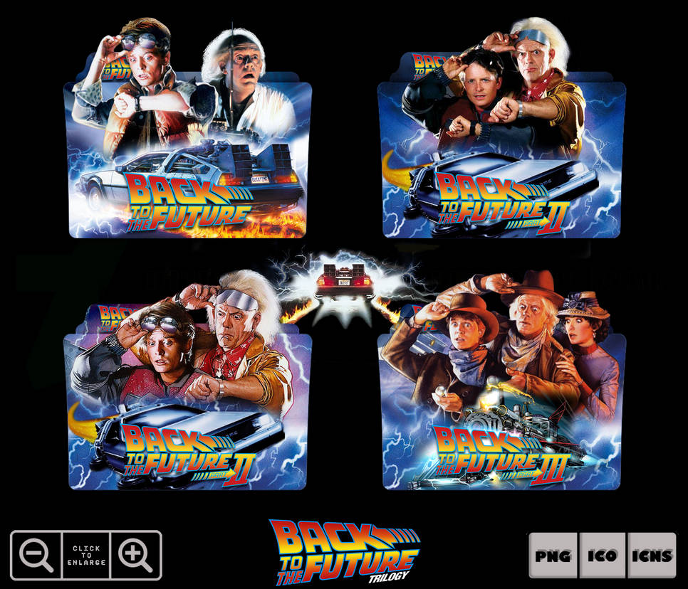 Back to the Future Movie Collection Folder Pack by Bl4CKSL4YER on ...