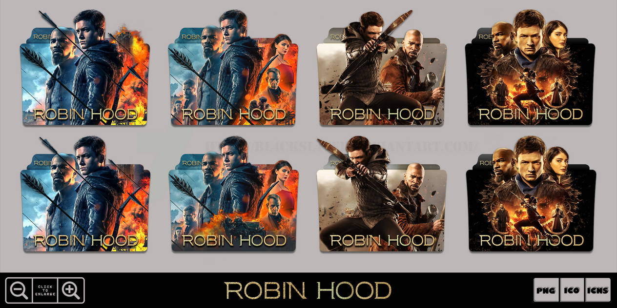 Robin Hood (2018) Folder Icon Pack by Bl4CKSL4YER on DeviantArt