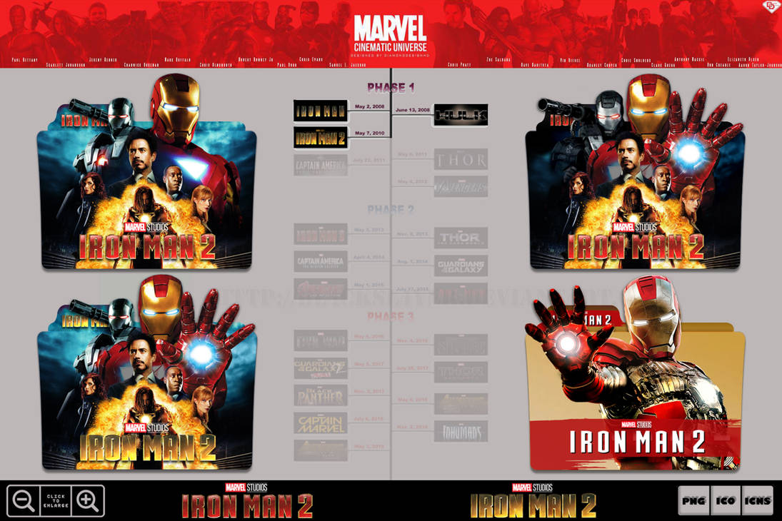 Iron Man 2 (2010) Folder Icon Pack by Bl4CKSL4YER on DeviantArt