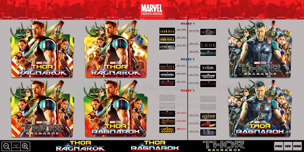 Thor Ragnarok (2017) Folder Icon Pack Part1 by Bl4CKSL4YER on DeviantArt