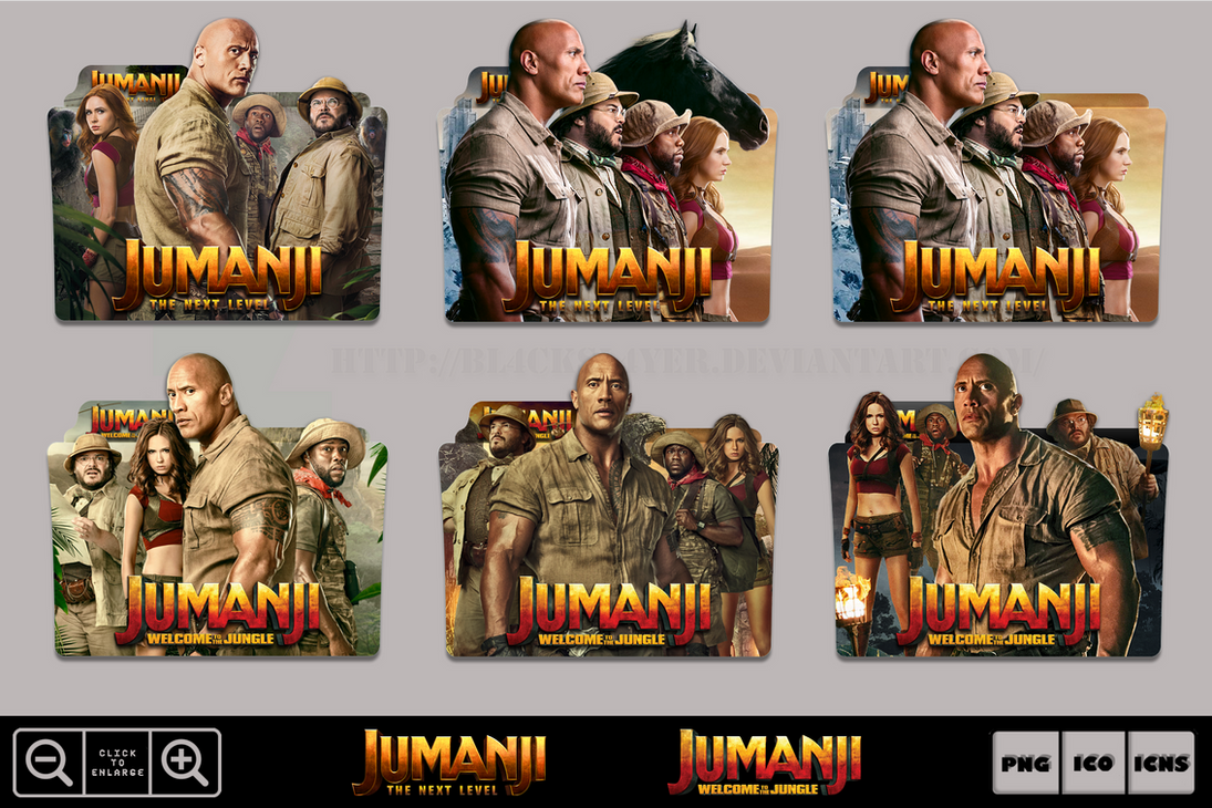 Jumanji Collection Folder Icon Pack by Bl4CKSL4YER on DeviantArt
