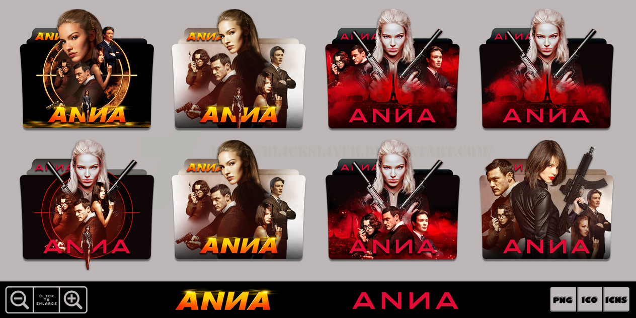Anna (2019) Folder Icon Pack by Bl4CKSL4YER on DeviantArt