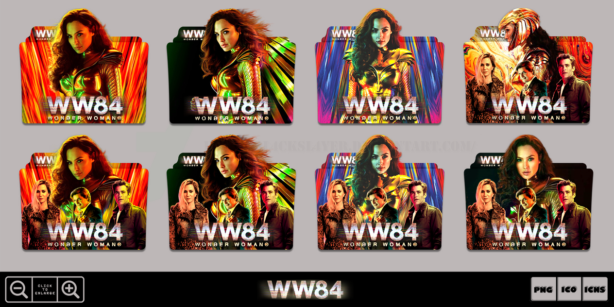Wonder Woman 1984 (2020) Movie Folder Icon Pack by Bl4CKSL4YER on ...