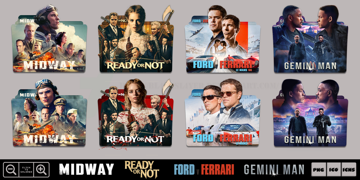Movie Collection Folder Icon Pack by Bl4CKSL4YER on DeviantArt