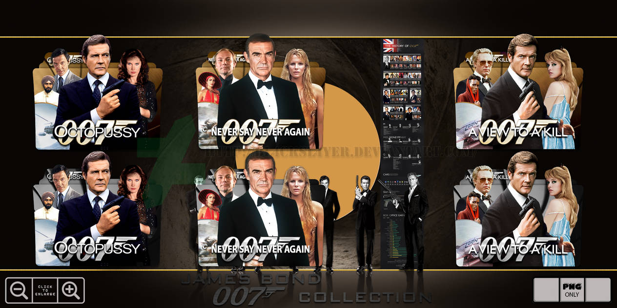 [UPDATE] James Bond Movie Collection Pack 5 by Bl4CKSL4YER on DeviantArt