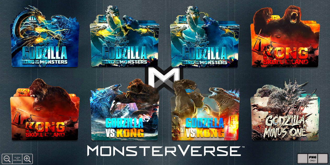 Monsterverse Movie Folder Icon Pack by Bl4CKSL4YER on DeviantArt