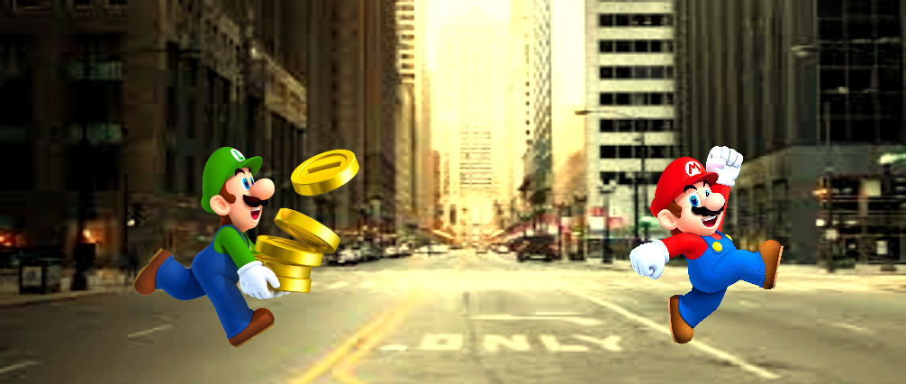 Mario and Luigi in the Real World by TheScribbleManiac on DeviantArt