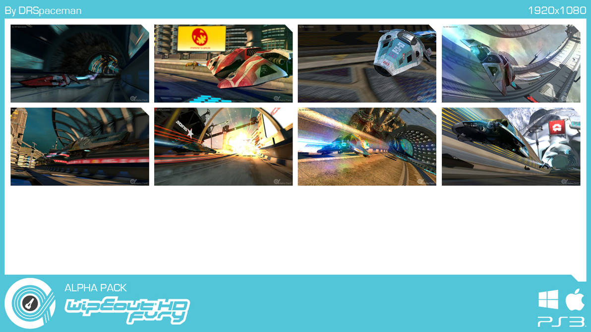 WipEout HD Alpha Pack by DRSpaceman on DeviantArt