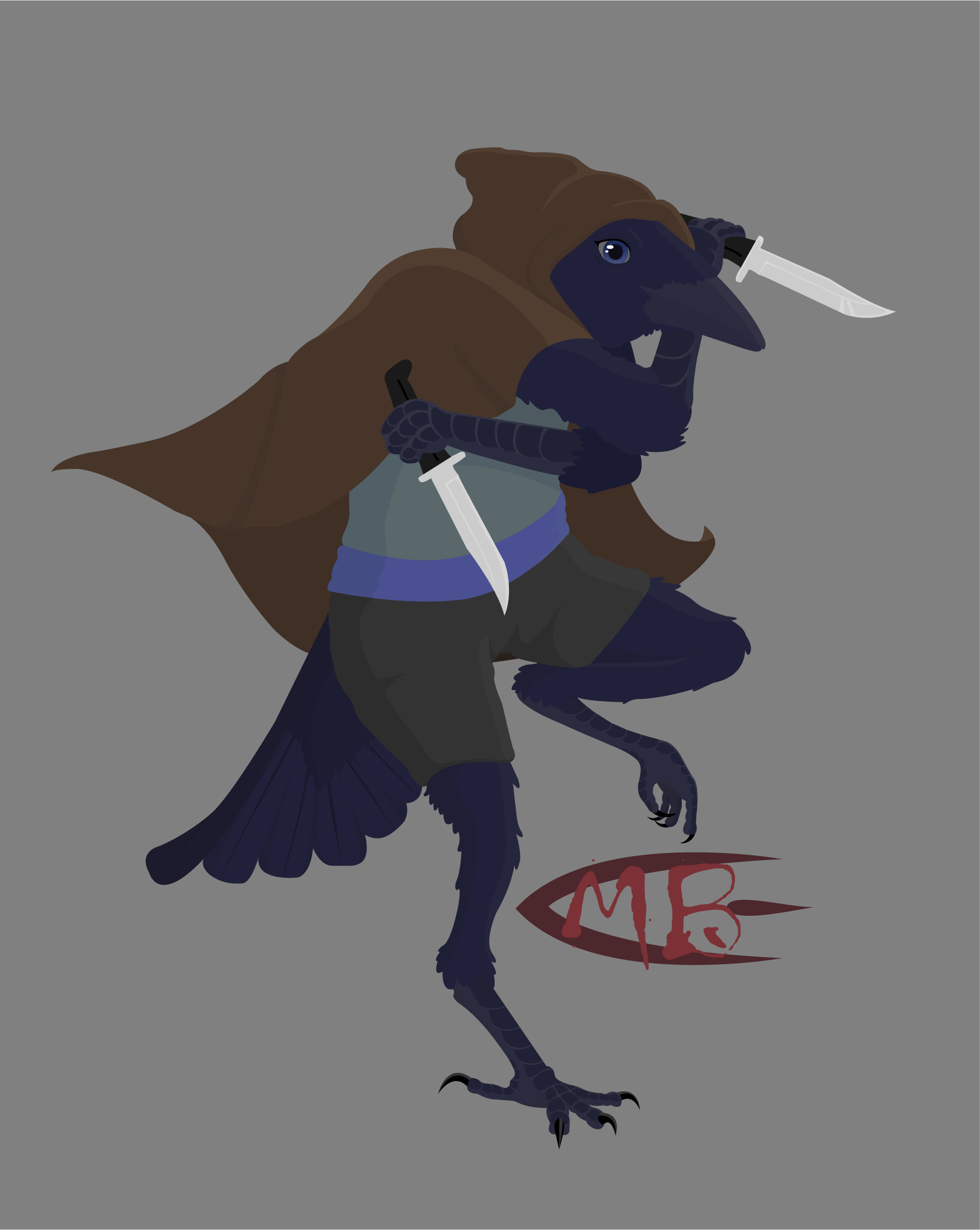 Rouge Kenku by hehegirl88 on DeviantArt