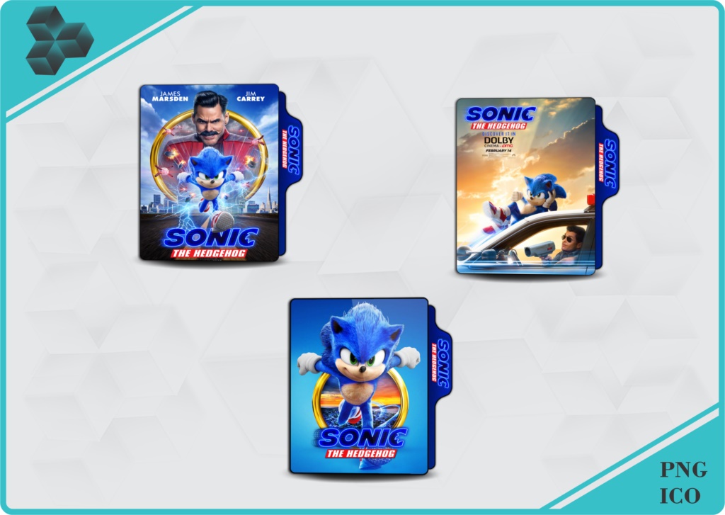 Sonic the Hedgehog (2020) folder icon by MosayebSH on DeviantArt