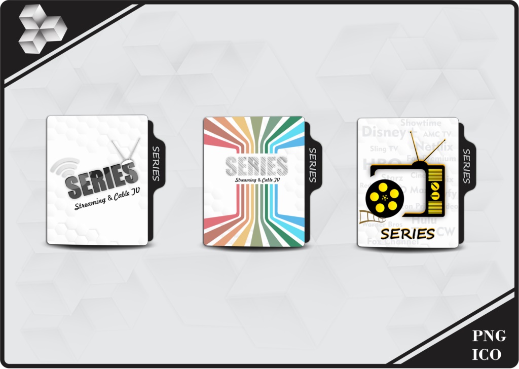 TV Series v2 Folder Icon by MosayebSH on DeviantArt