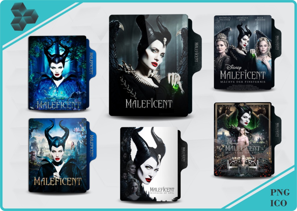 Maleficent Folder Icon by MosayebSH on DeviantArt