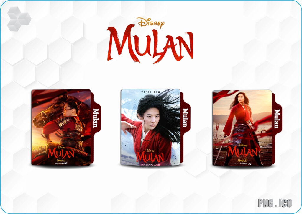 Mulan (2020) Folder Icon by MosayebSH on DeviantArt