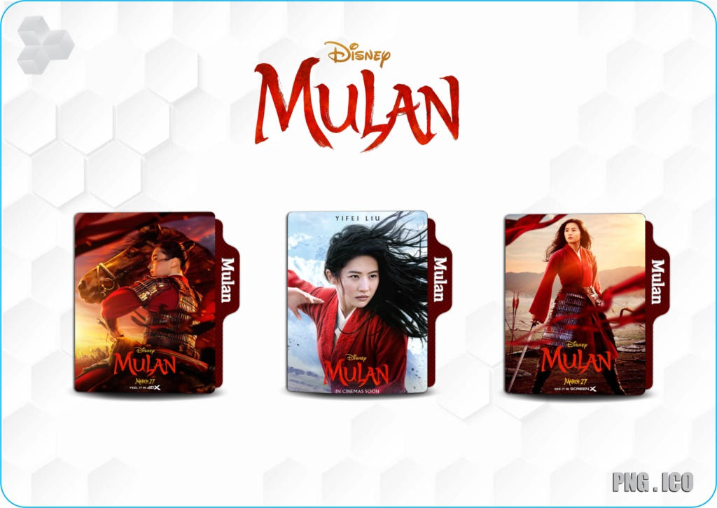 Mulan (2020) Folder Icon by MosayebSH on DeviantArt