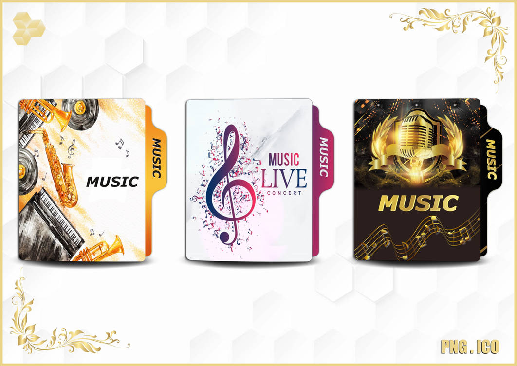 Music Folder Icon by MosayebSH on DeviantArt