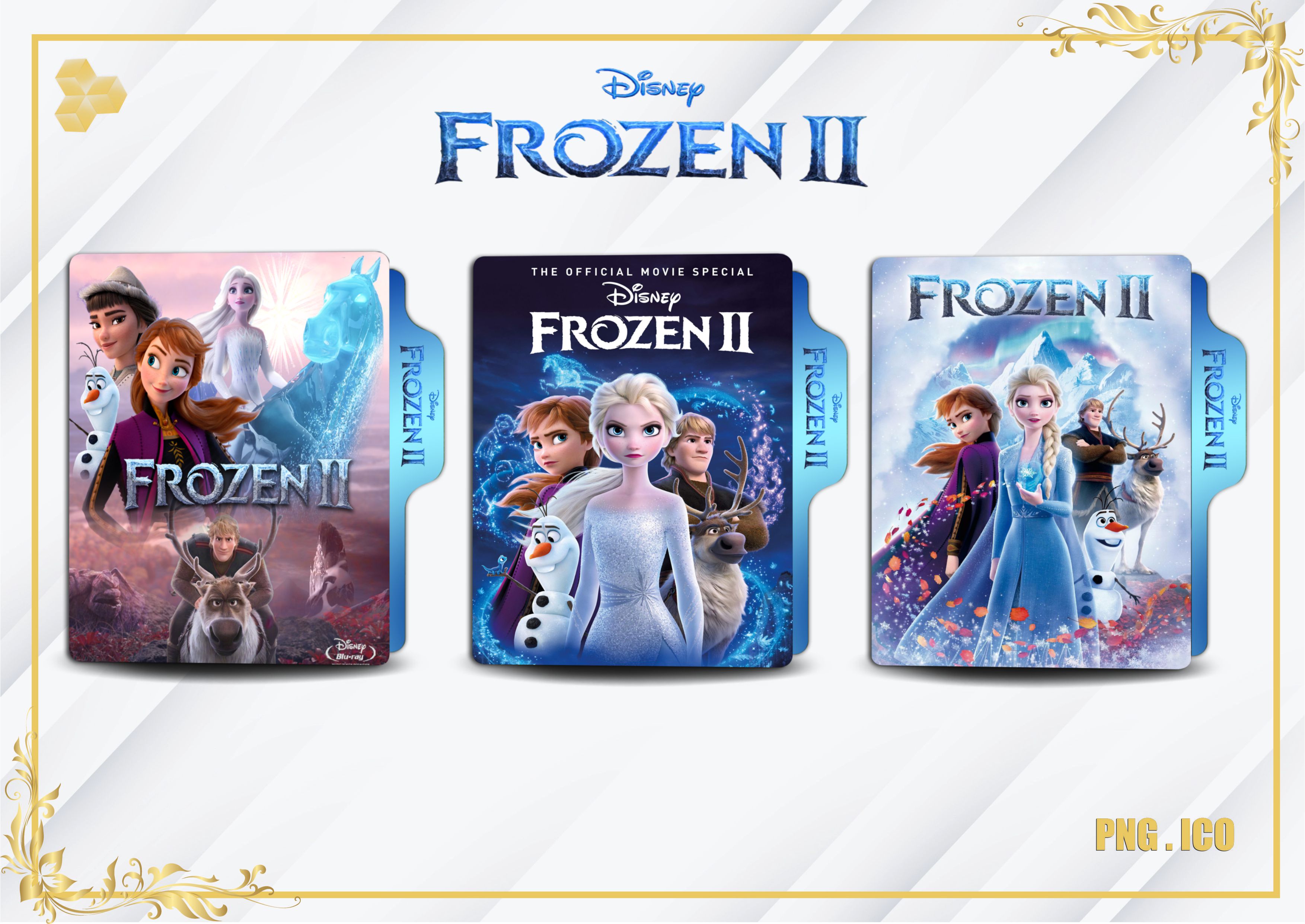 Frozen II (2019) Folder Icon by MosayebSH on DeviantArt