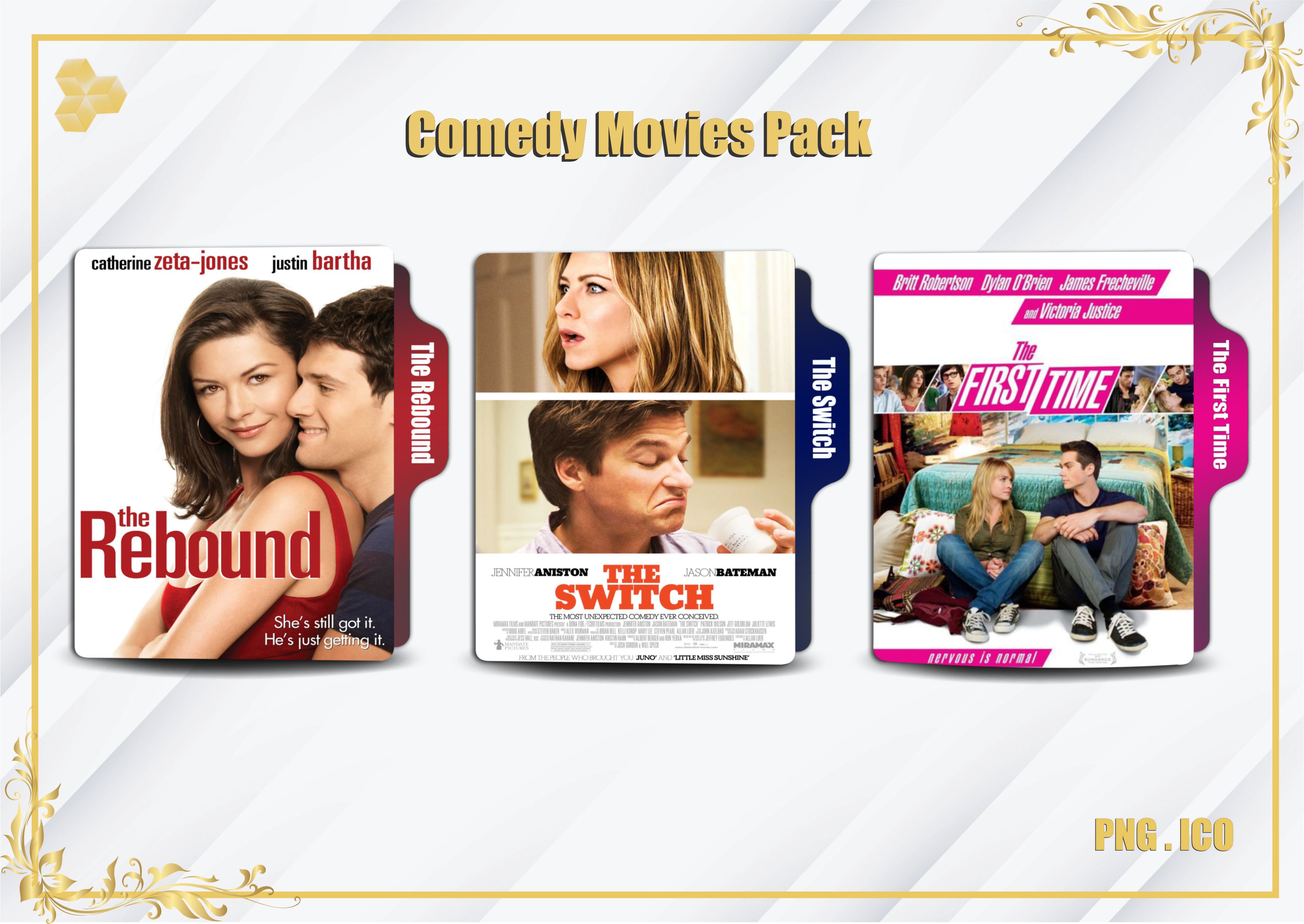 Comedy Movies Folder Icon v5 by MosayebSH on DeviantArt