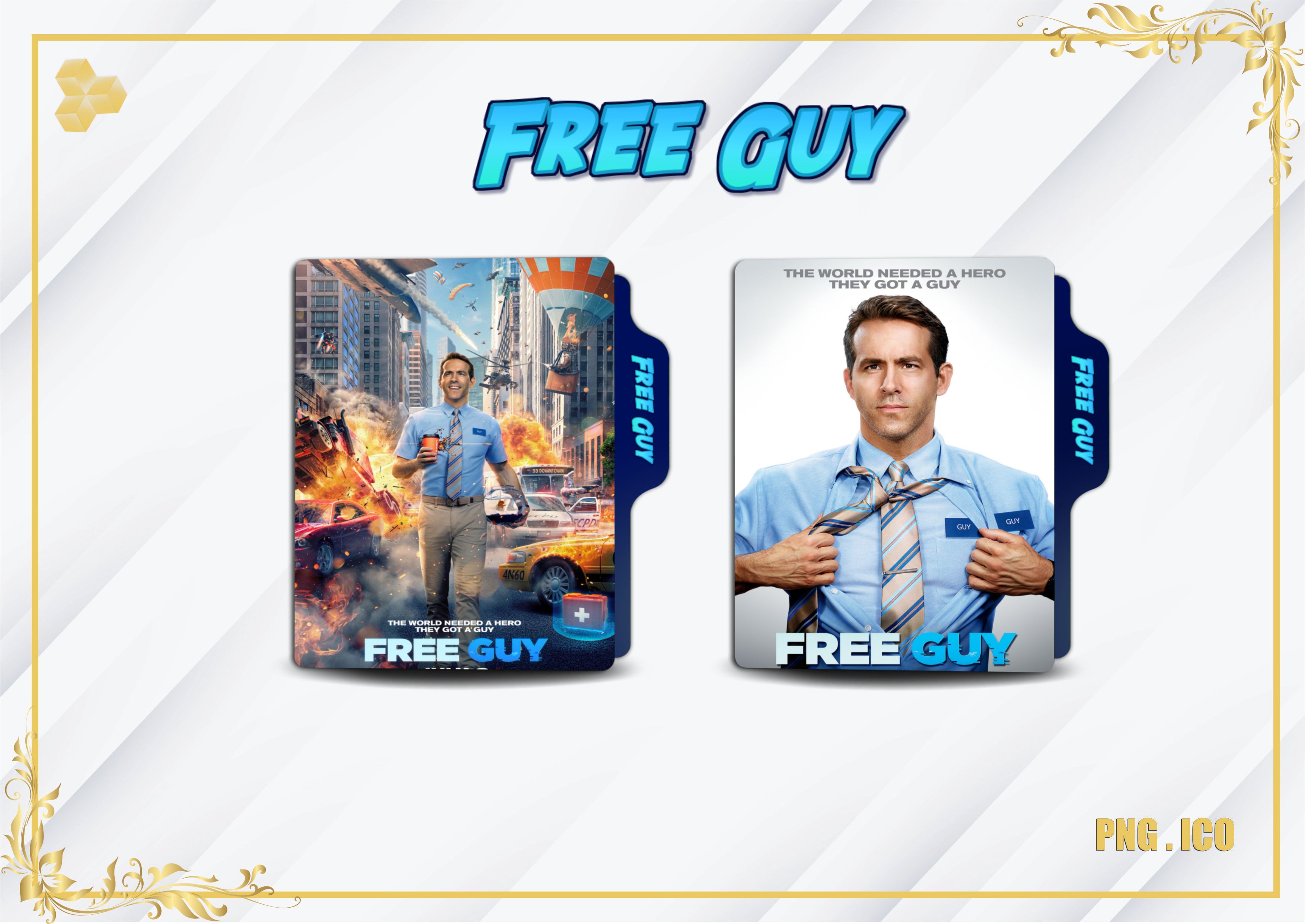 Free Guy (2020) Folder Icon by MosayebSH on DeviantArt