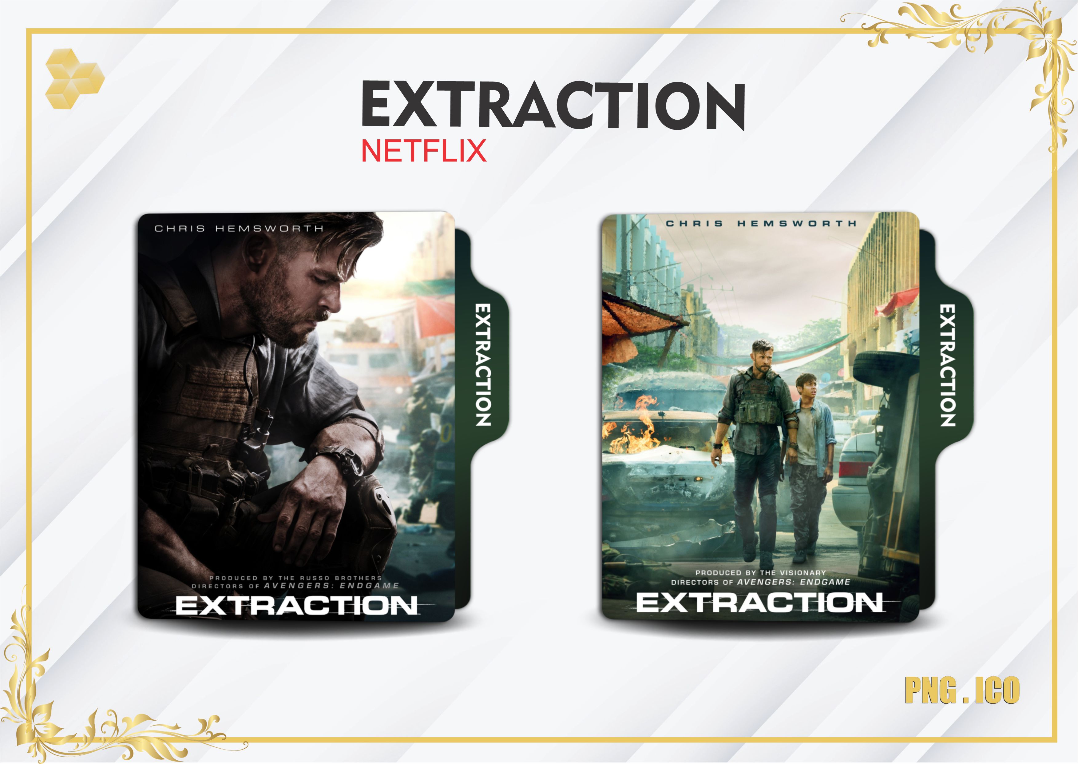 Extraction (2020) Folder Icon by MosayebSH on DeviantArt