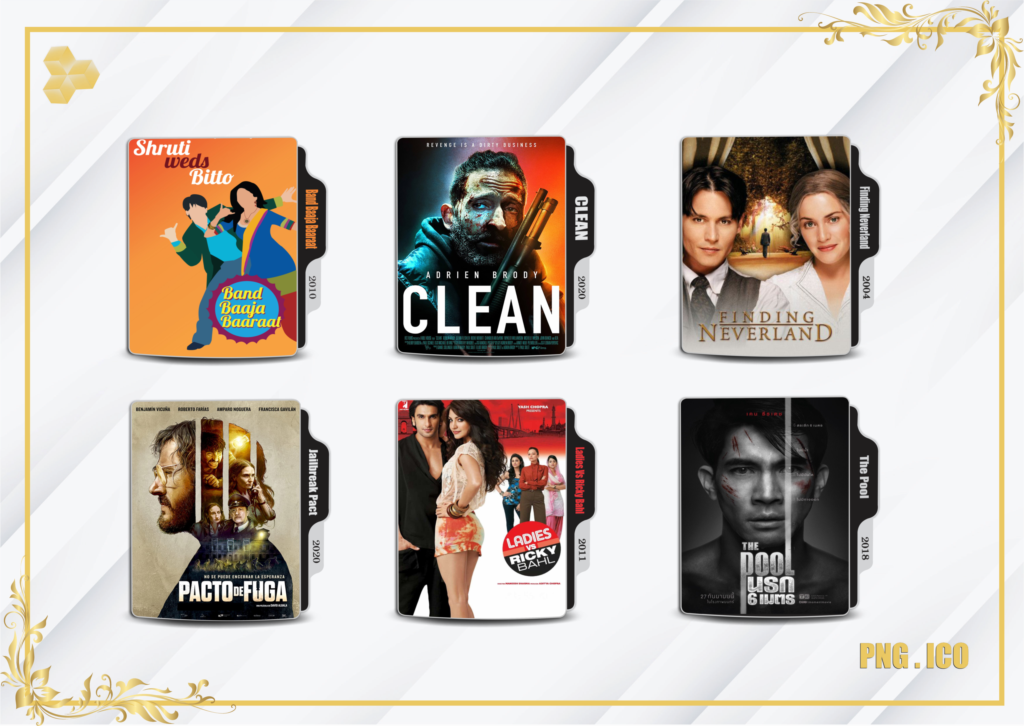 Movie Folder Icons Pack 11 by MosayebSH on DeviantArt