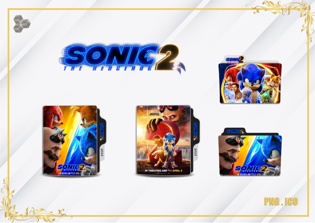Sonic the Hedgehog 2 (2022) folder icons by MosayebSH on DeviantArt