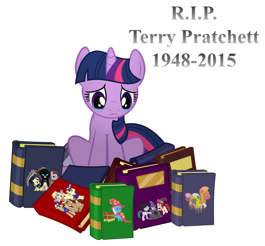 RIP Terry Pratchett by bronybyexception on DeviantArt