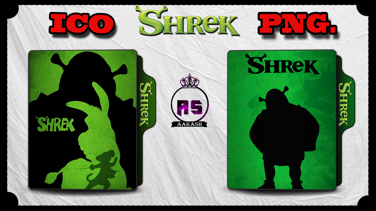 Shrek Folder Icon Pack Folder Icon by ASaakash on DeviantArt
