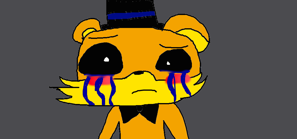 Golden Freddy Crying by Daredevillkitty9898 on DeviantArt