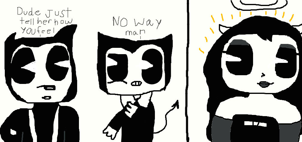 Bendy x Alice part 1 by Daredevillkitty9898 on DeviantArt