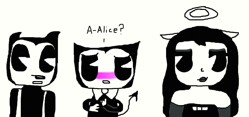 Bendy x Alice part 2 by Daredevillkitty9898 on DeviantArt