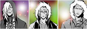 Gunji + Akira + Kiriwar Trio Icons by ladysephiroth21 on DeviantArt