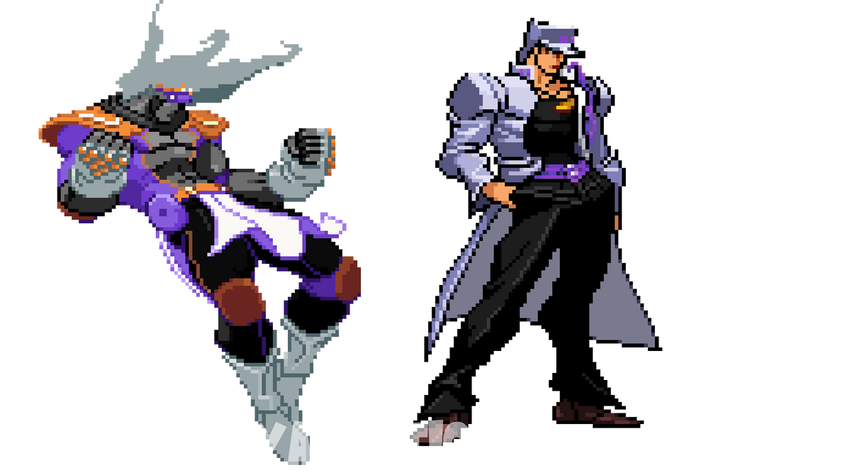 Jotaro Part 3 Snow Themed Mugen palette by aSuperSaiyanArtist on DeviantArt