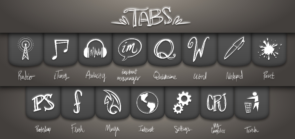Tabs by zevahcproductions on DeviantArt