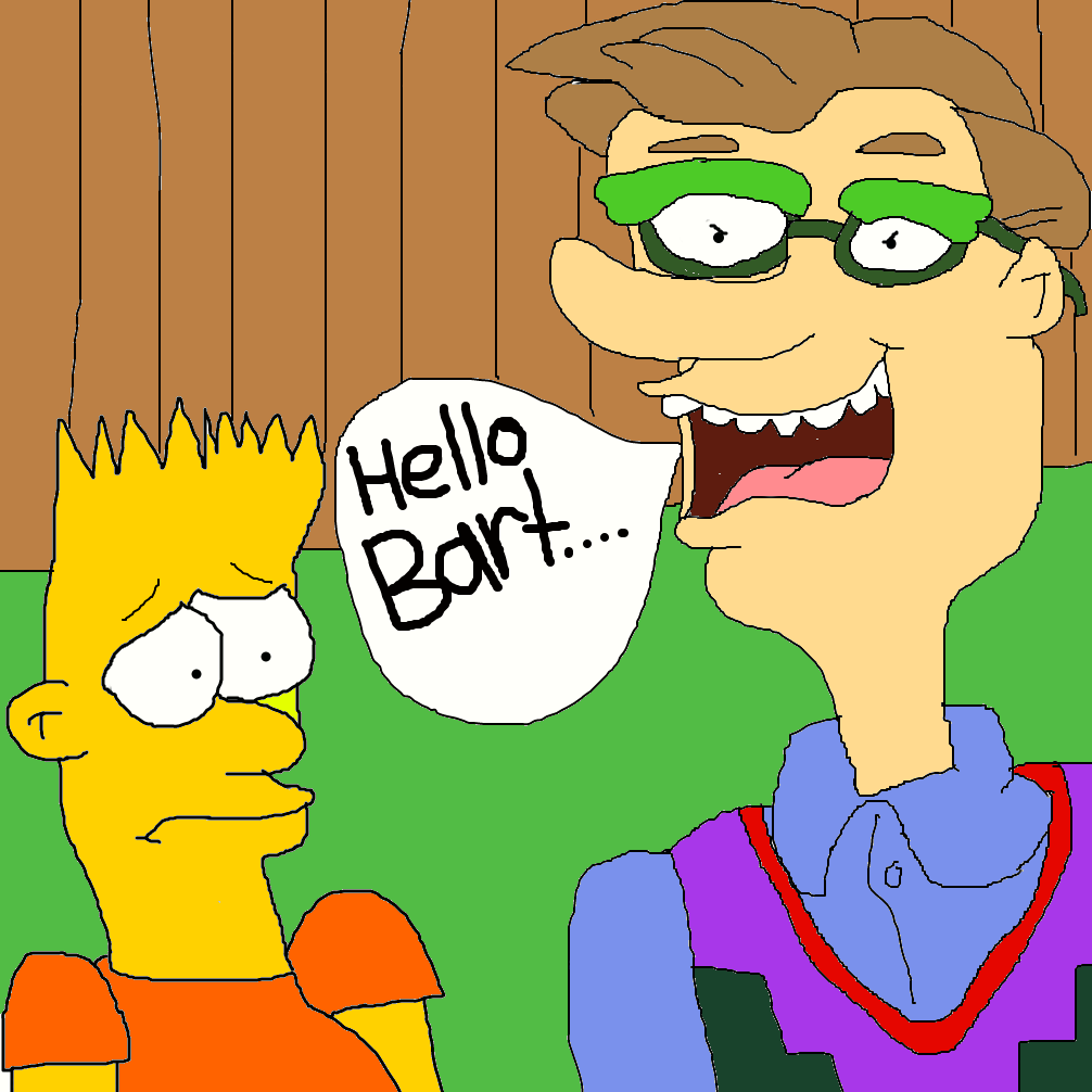 Hello Bart.... by CH1996ART on DeviantArt