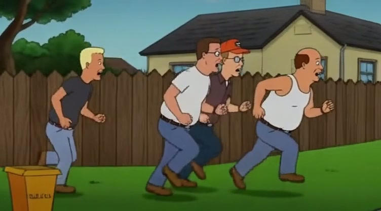 Hank and his Pals ran away by CH1996ART on DeviantArt