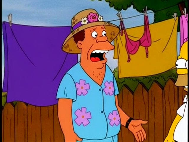 Bill Dauterive as Lenore and Homer Simpson by CH1996ART on DeviantArt