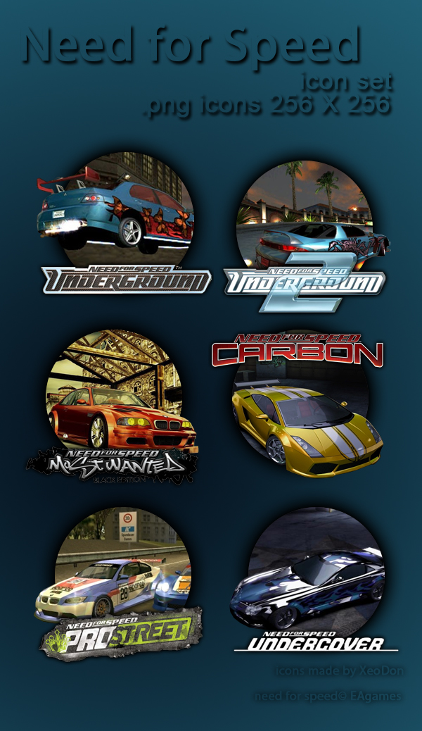 nfs icons by XeoDon by XeoDon on DeviantArt