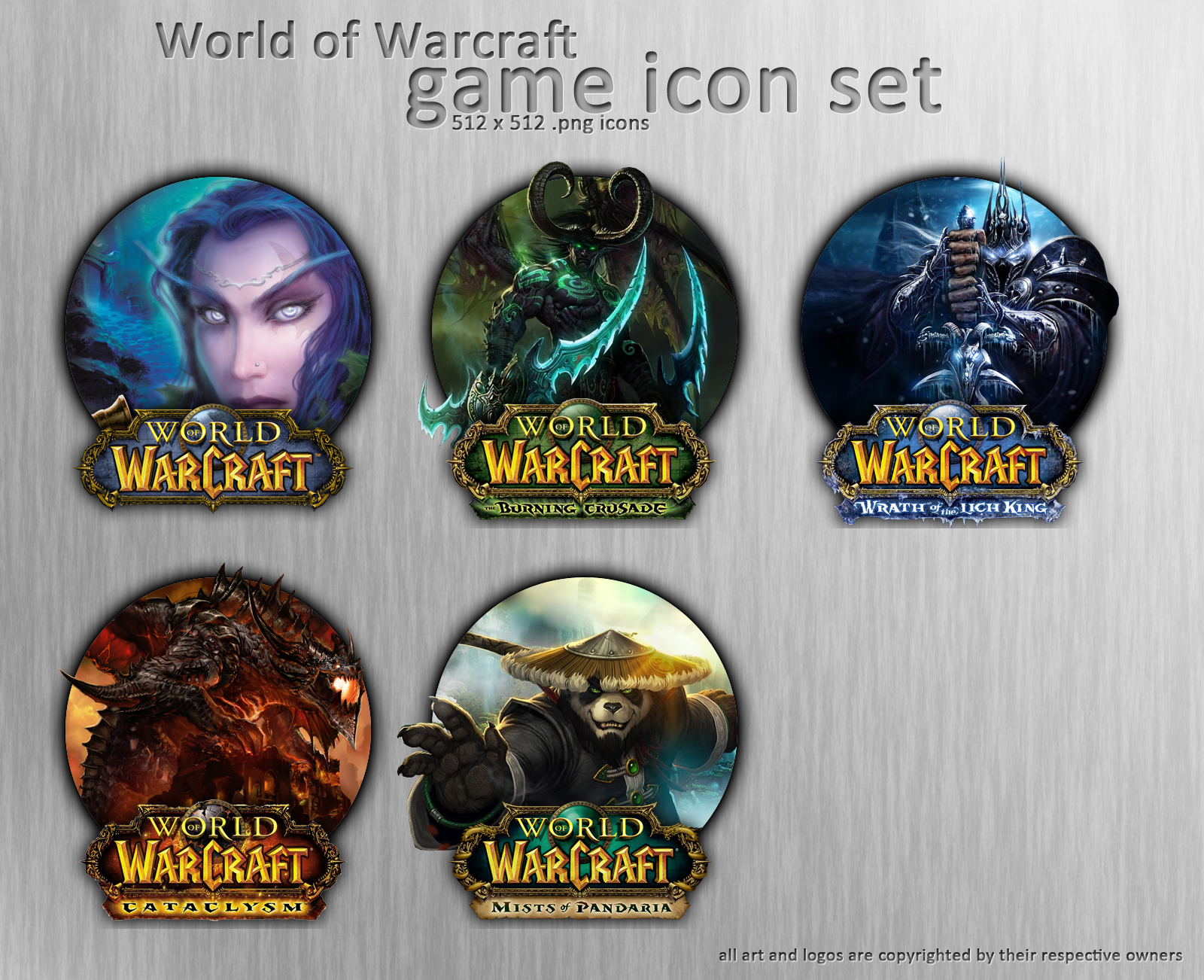 Wow Icon Set by XeoDon on DeviantArt