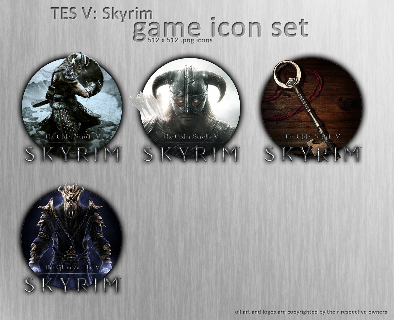 Skyrim Icon Set by XeoDon on DeviantArt