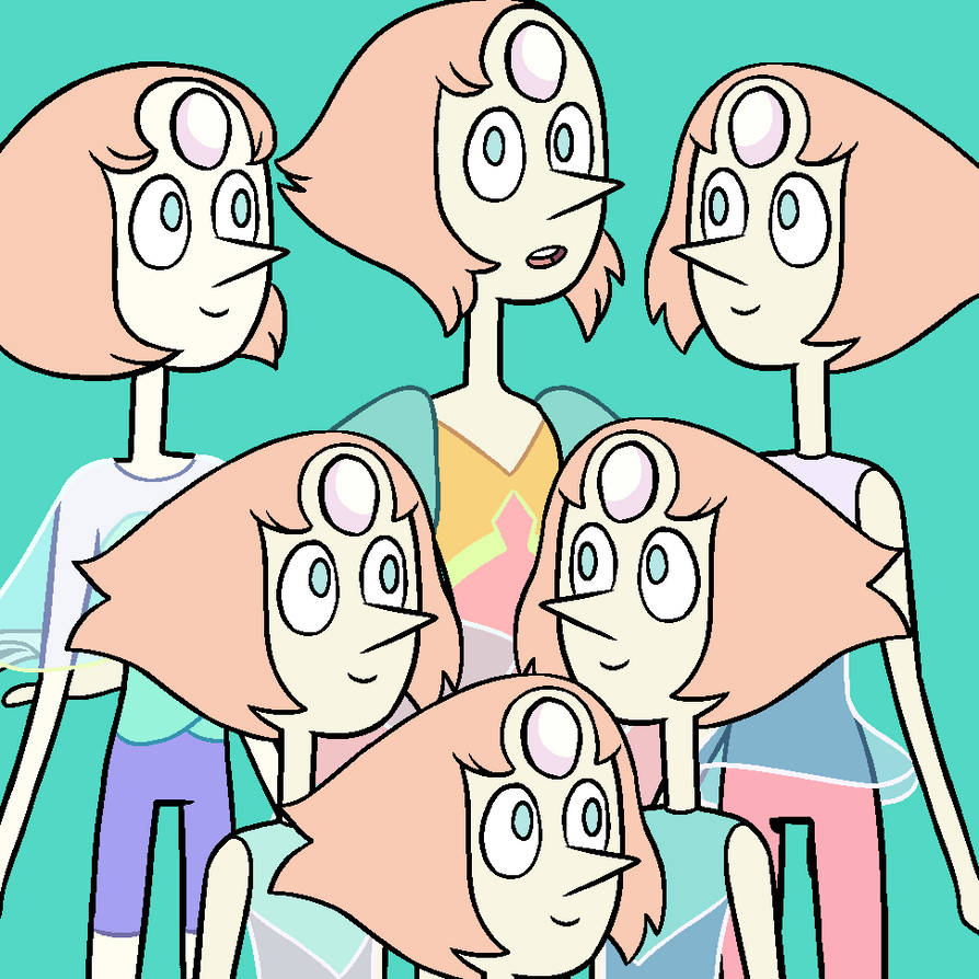 ::STEVEN UNIVERSE:: Pearl Regenerations Renders by CharaViolet on ...